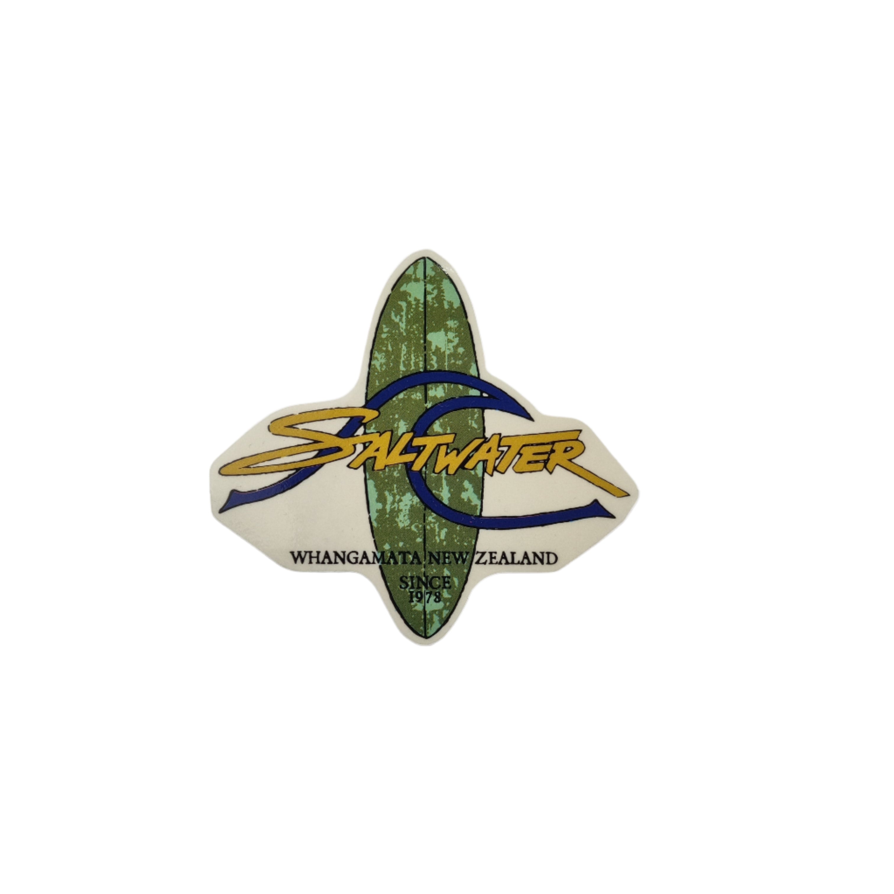Saltwater Surf Shop - Board Sticker