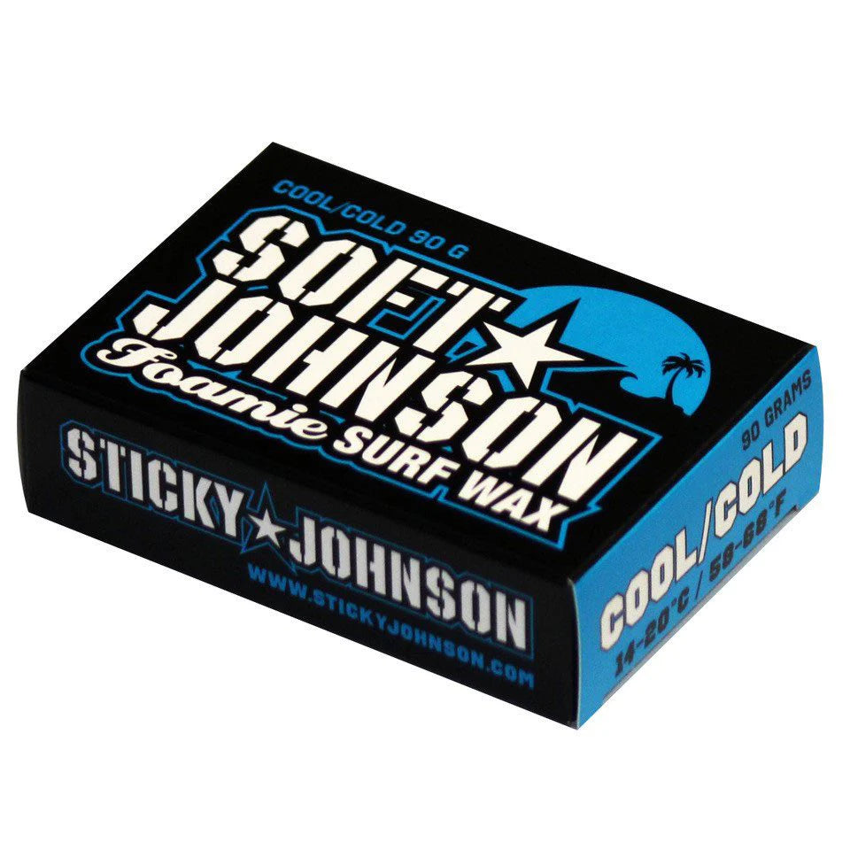 Saltwater Surf Shop - Sticky Johnson Soft Johnson Foamie Wax Cool/Cold